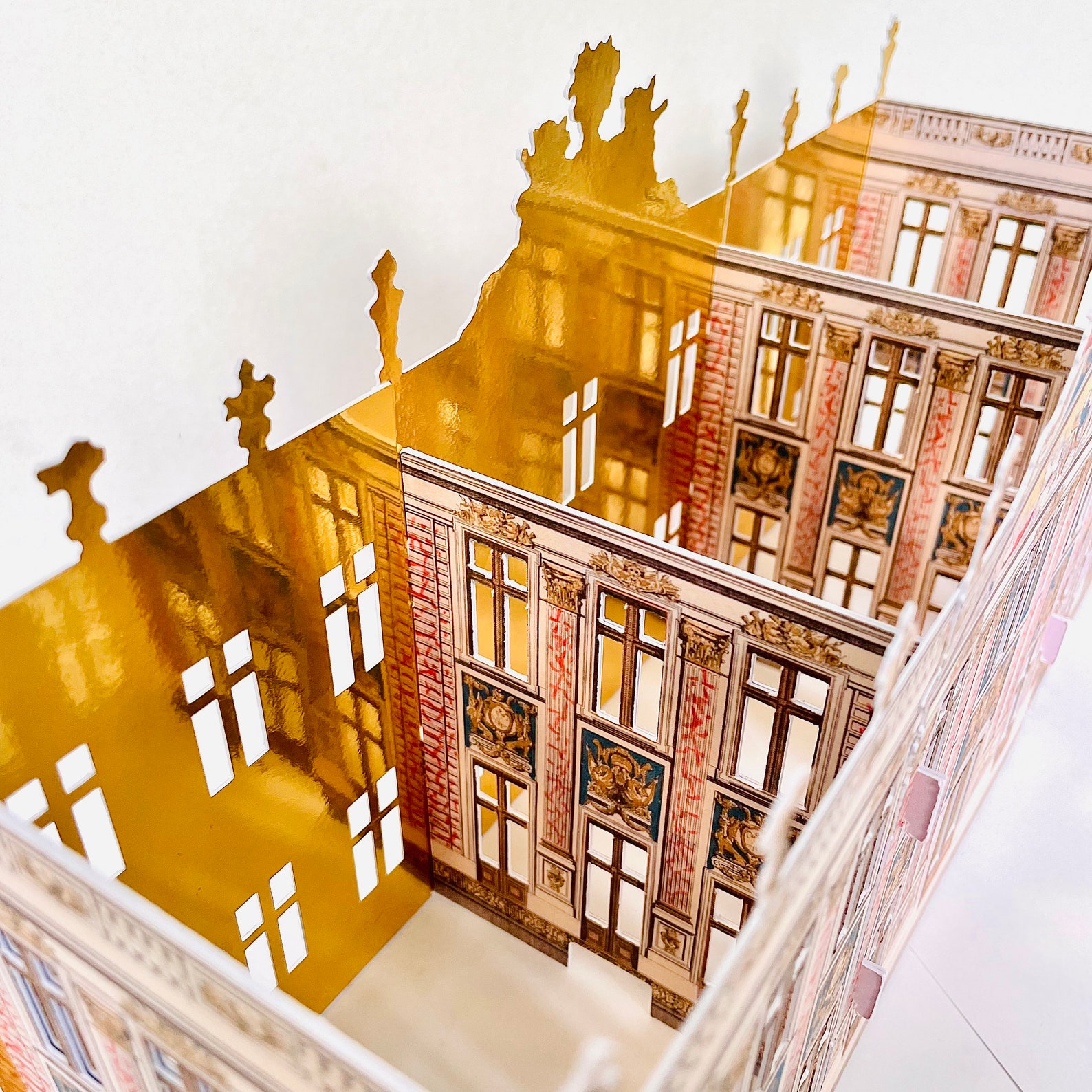Chateau De Marly Paper Lantern Model: French Architecture Home Decor ...