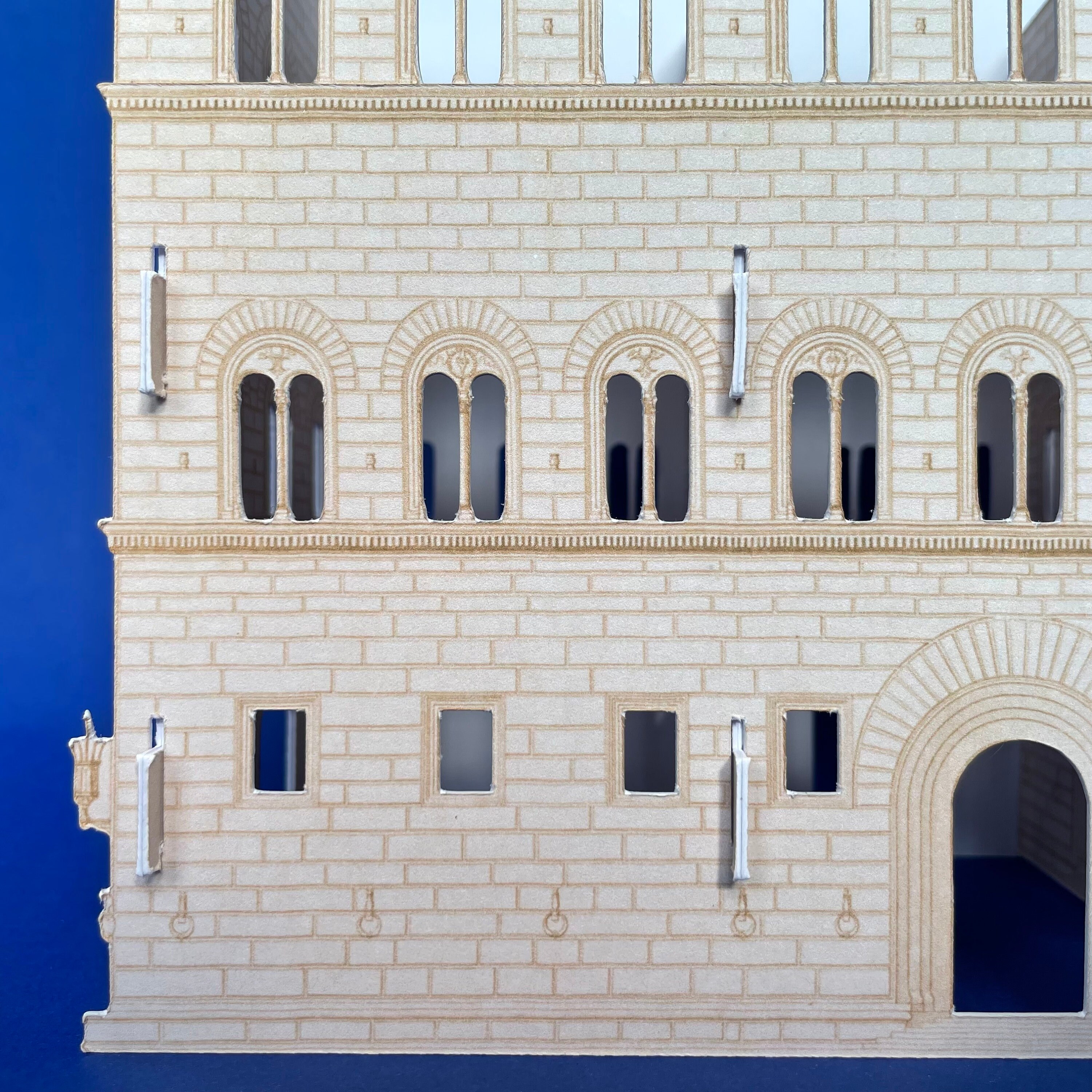 Palazzo Strozzi Paper Lantern Model: Italian Architecture Home Decor ...
