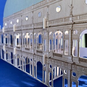 Basilica Palladiana Architecture Paper Lantern Popup Building Art Home ...