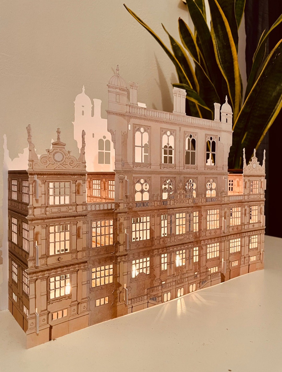 Wollaton Hall Paper Lantern Popup Building Art Home Decor Paper ...