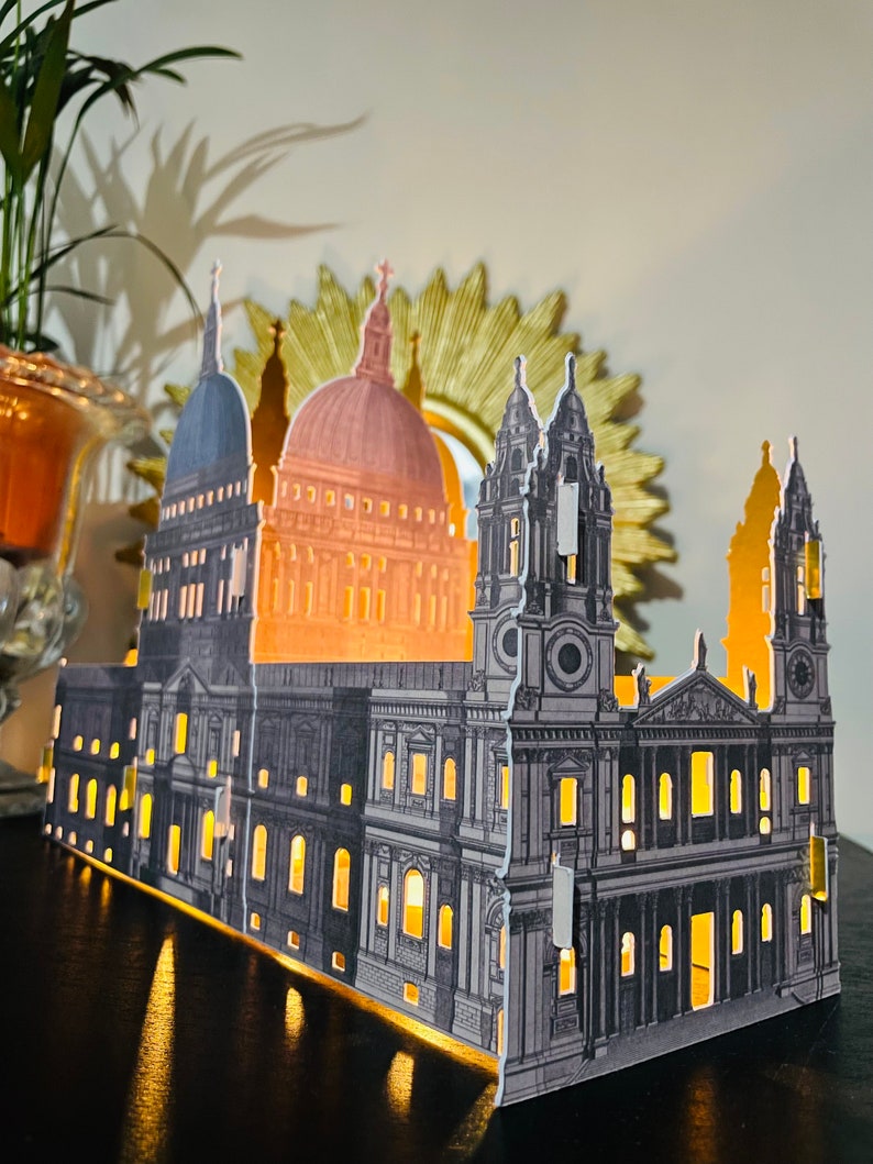 St Paul's Cathedral Architecture Paper Lantern Popup Building Art Home ...