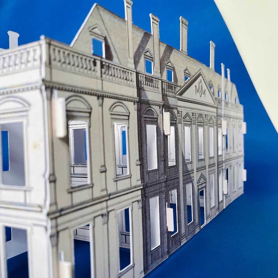 Althorp House Architecture Paper Lantern Popup Building Art Home Decor ...
