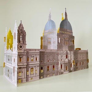 St Paul's Cathedral Architecture Paper Lantern Popup Building Art Home ...