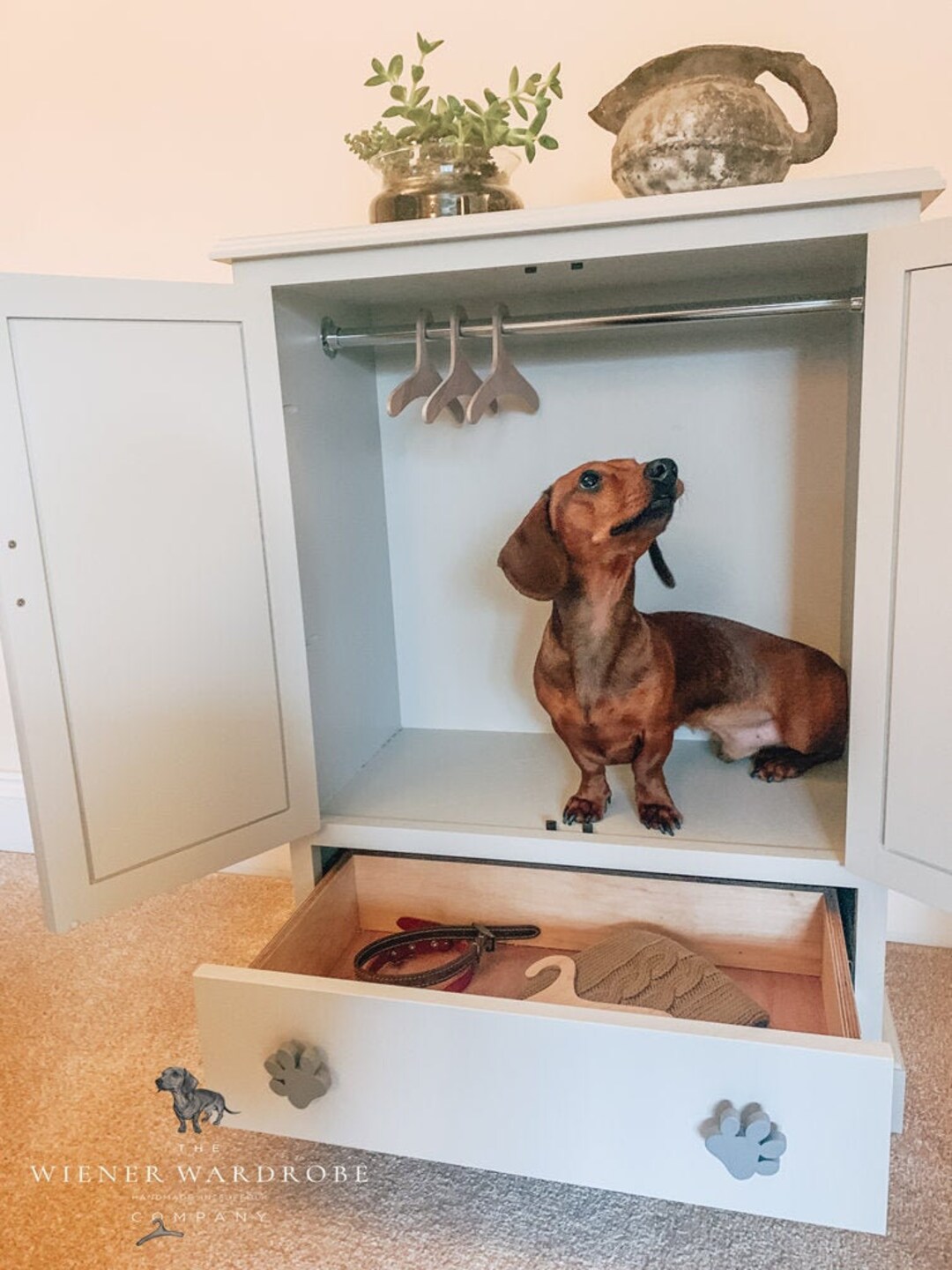 PERSONALISED Dog Wardrobe, BESPOKE Storage Cupboard - HANDMADE - Etsy