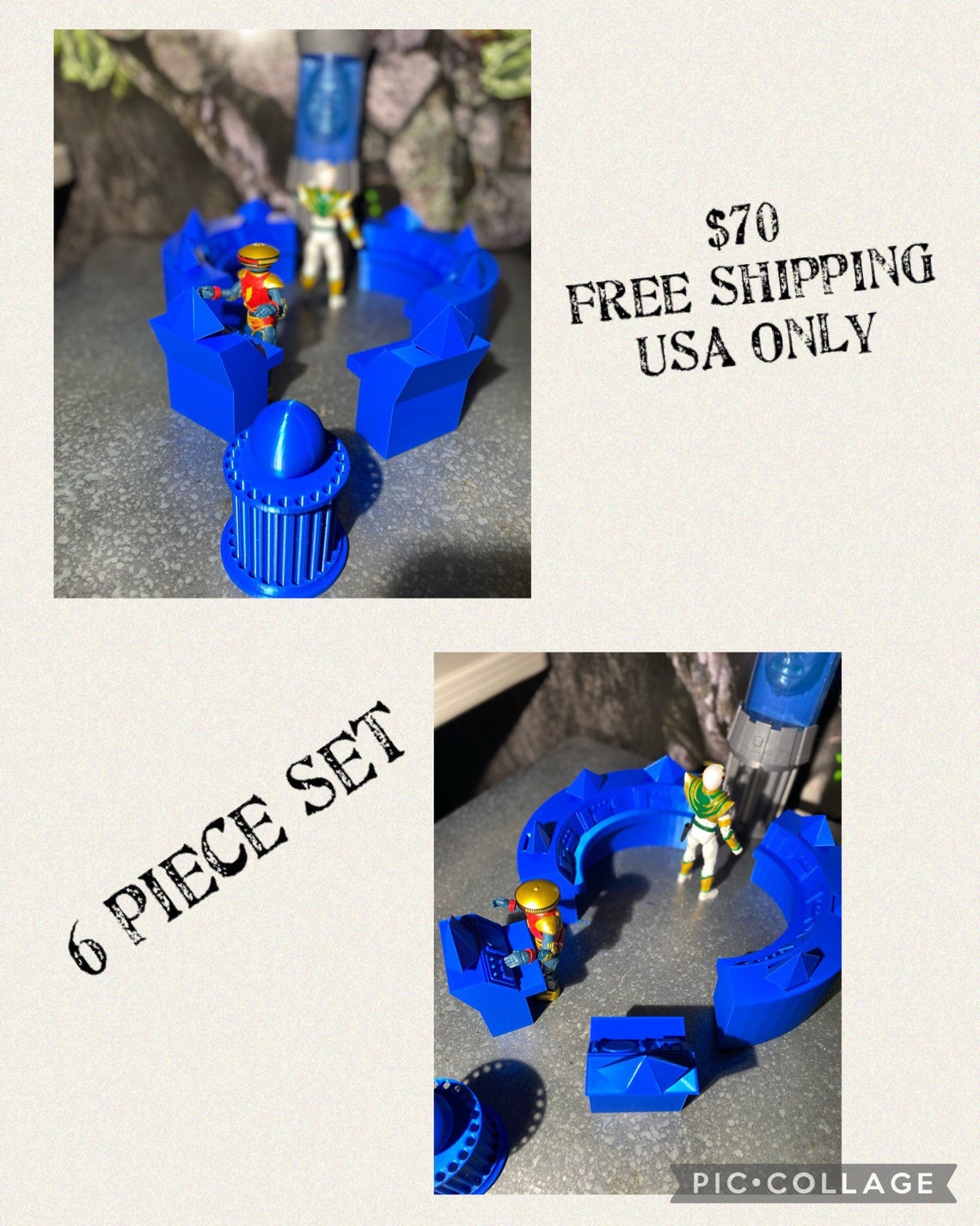 Mighty Morphin Power Rangers command center | Etsy