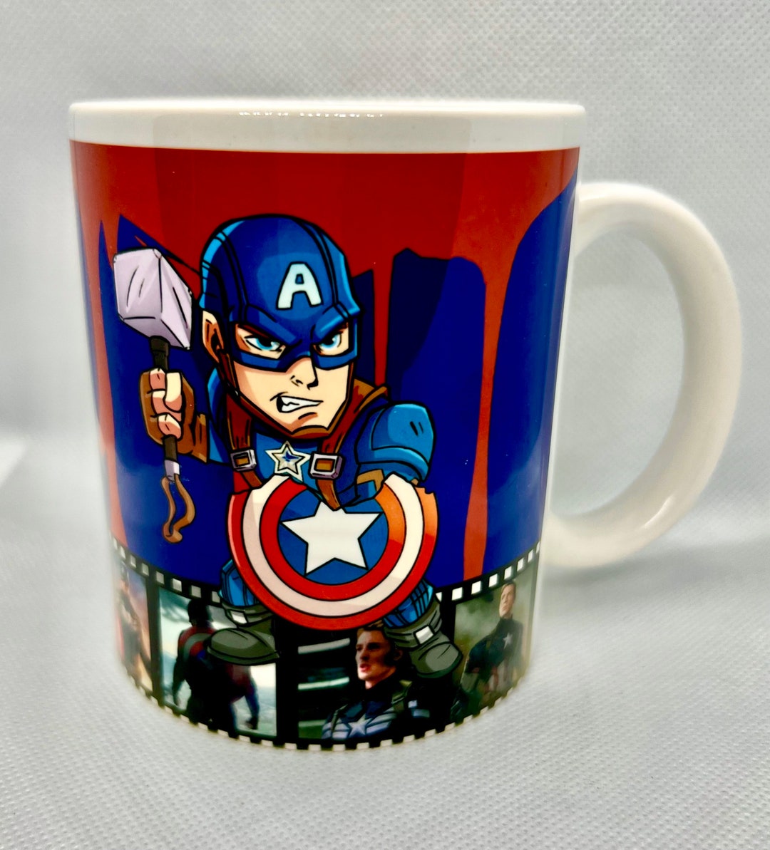 Captain America Mug - Etsy