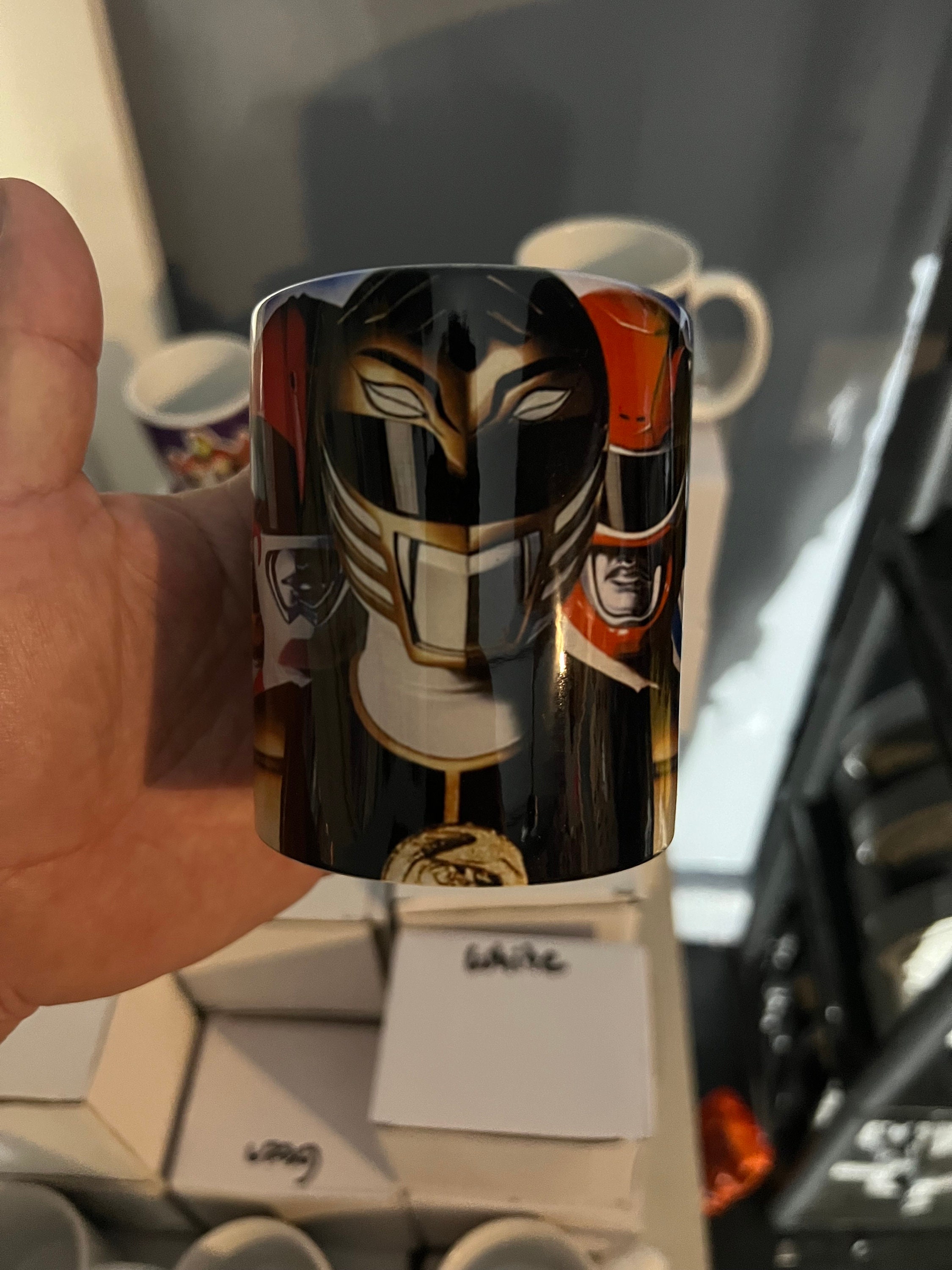 Mighty Morphin Power Ranger Movie Mug - Etsy