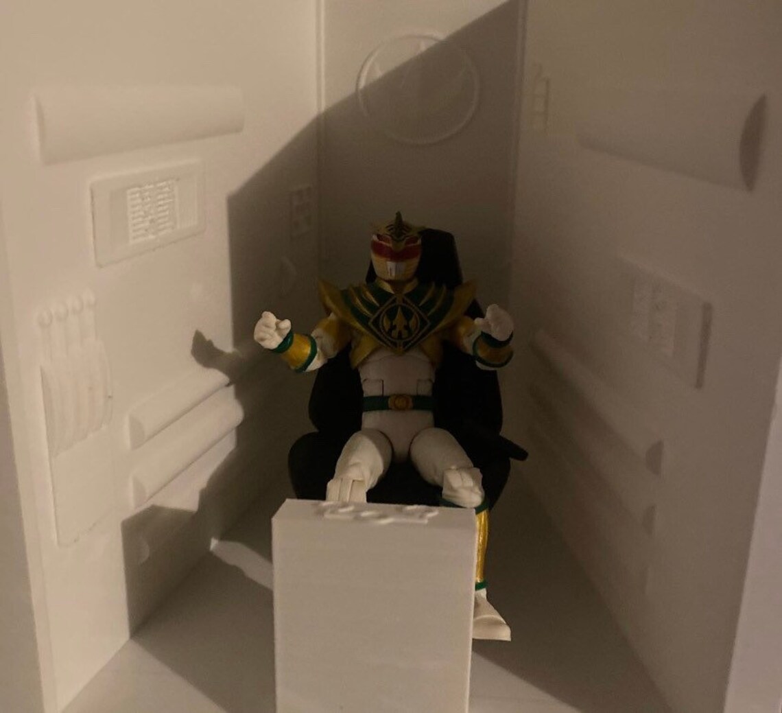 Mighty Morphin Power Rangers Dragonzord Cockpit | Etsy