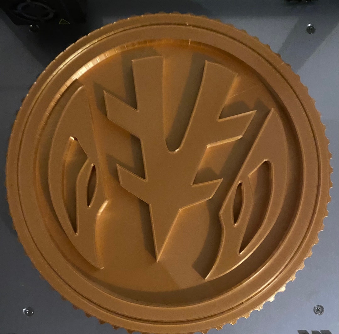 Mighty Morphin Power Rangers White Tiger Power Coin - Etsy