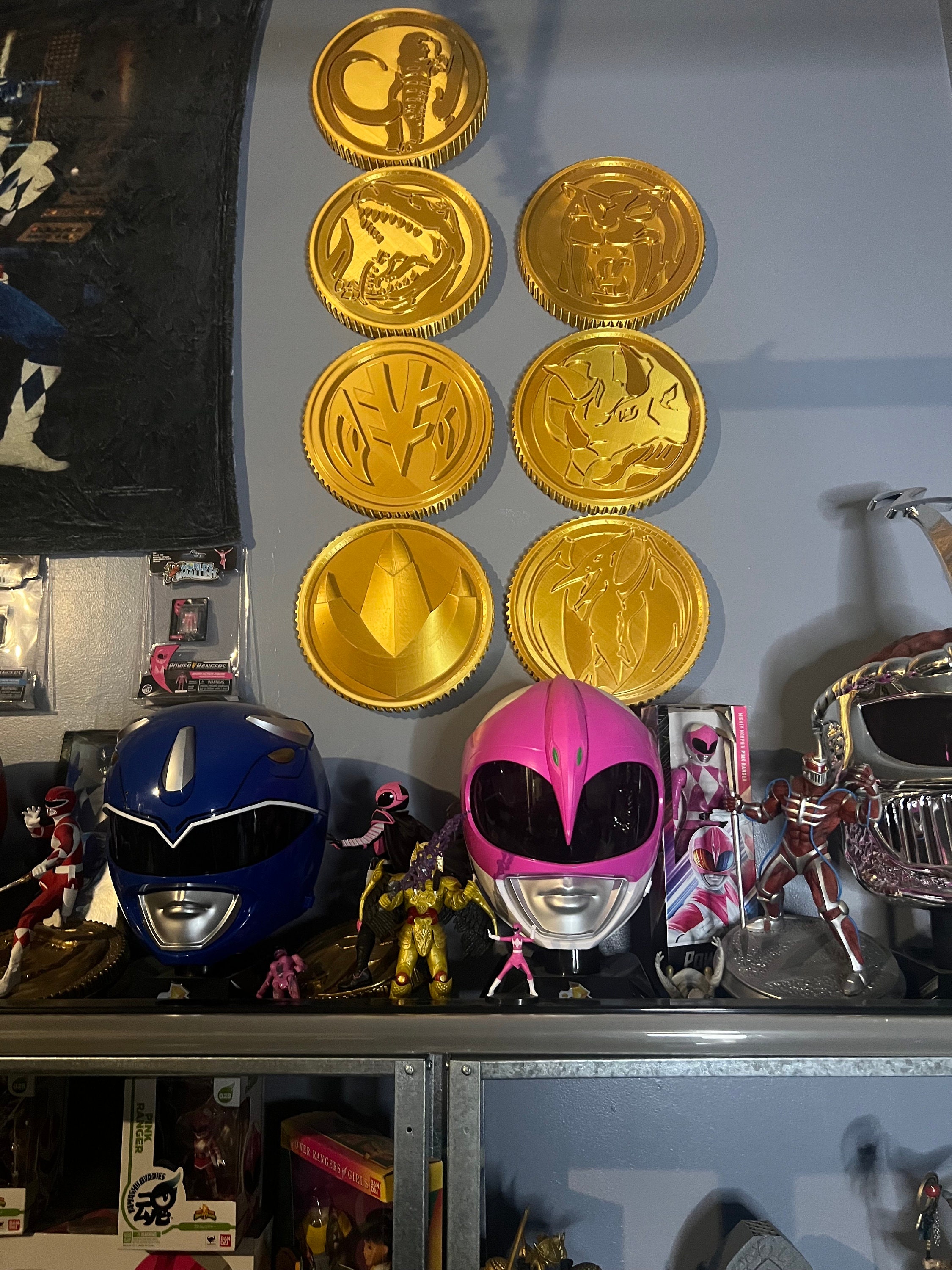 Mighty Morphin Power Rangers White Tiger Power Coin - Etsy