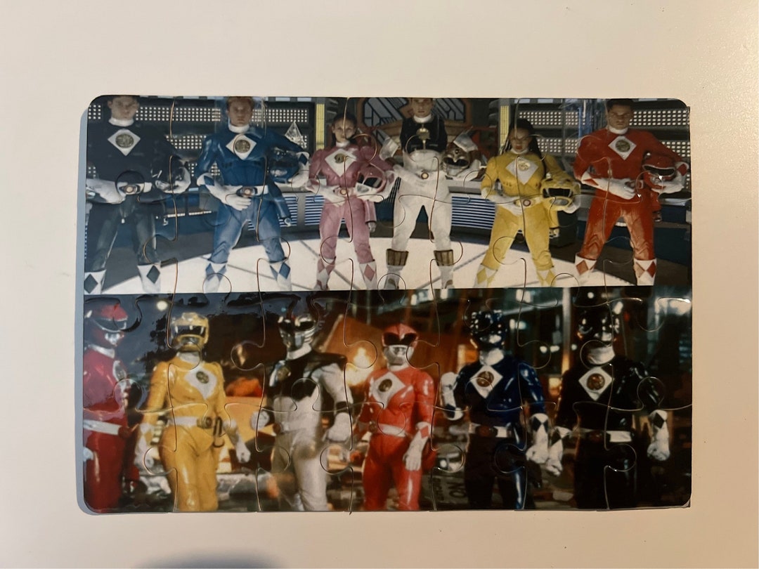 Mighty Morphin Power Rangers Movie Puzzle - Etsy