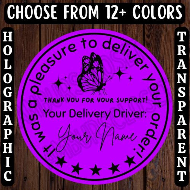 40 PRINTED Doordash Ubereats Grubhub 2" Round Stickers Labels Scratch ...