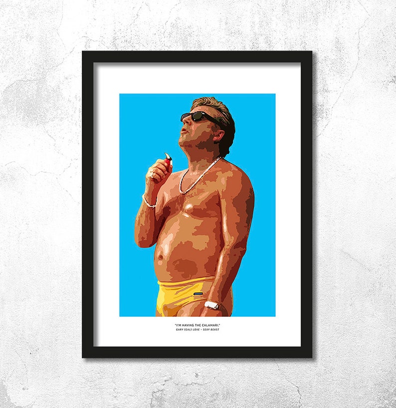 Ray Winstone Sexy Beast Limited Edition A3 Digital Pop Art - Etsy Australia