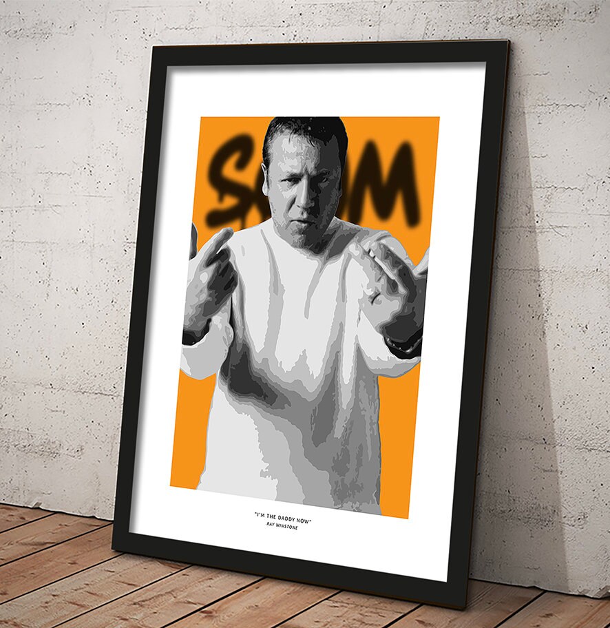 Ray Winstone SCUM Limited Edition A3 Digital Pop Art - Etsy Singapore