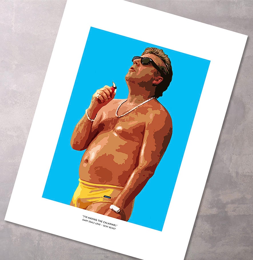 Ray Winstone Sexy Beast Limited Edition A3 Digital Pop Art - Etsy Australia