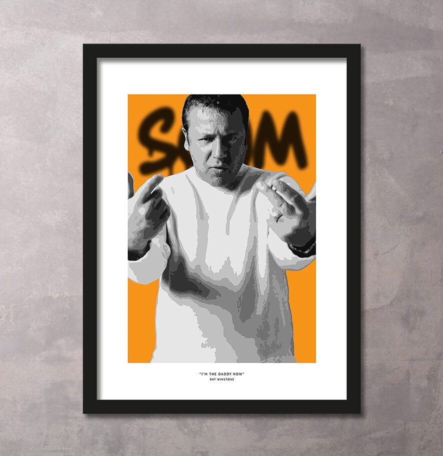 Ray Winstone SCUM Limited Edition A3 Digital Pop Art - Etsy Singapore