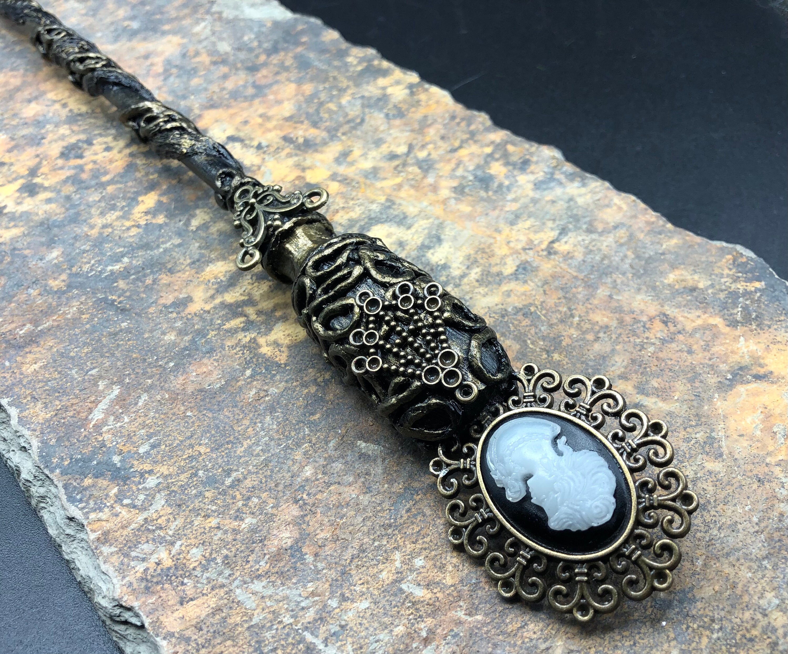 Witch wizard fairy wand-wand-cameo wand-queen scepter-royal - Etsy.de