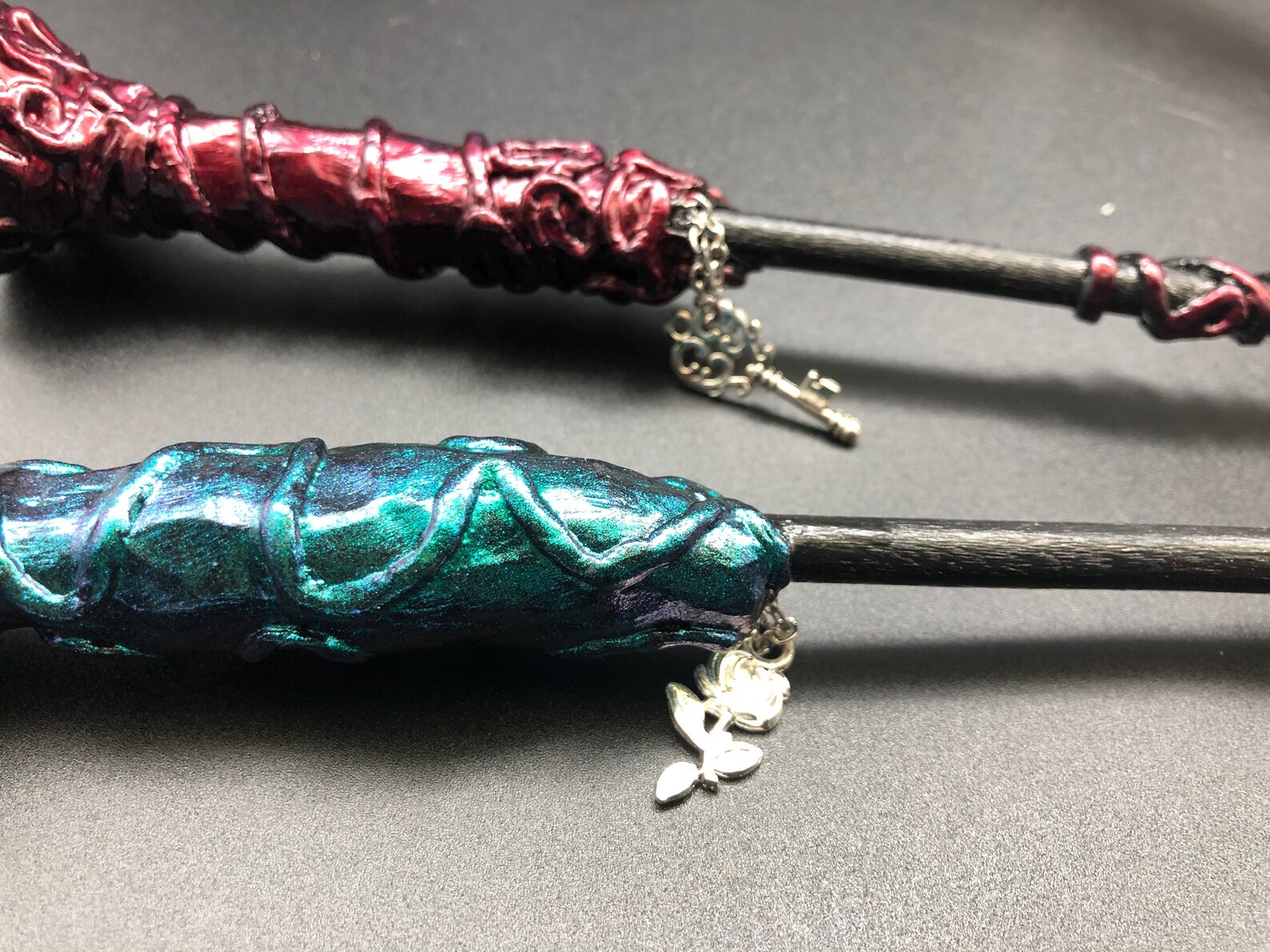 Witch fairy Wands sliver wand-wand witch wand renaissance - Etsy.de