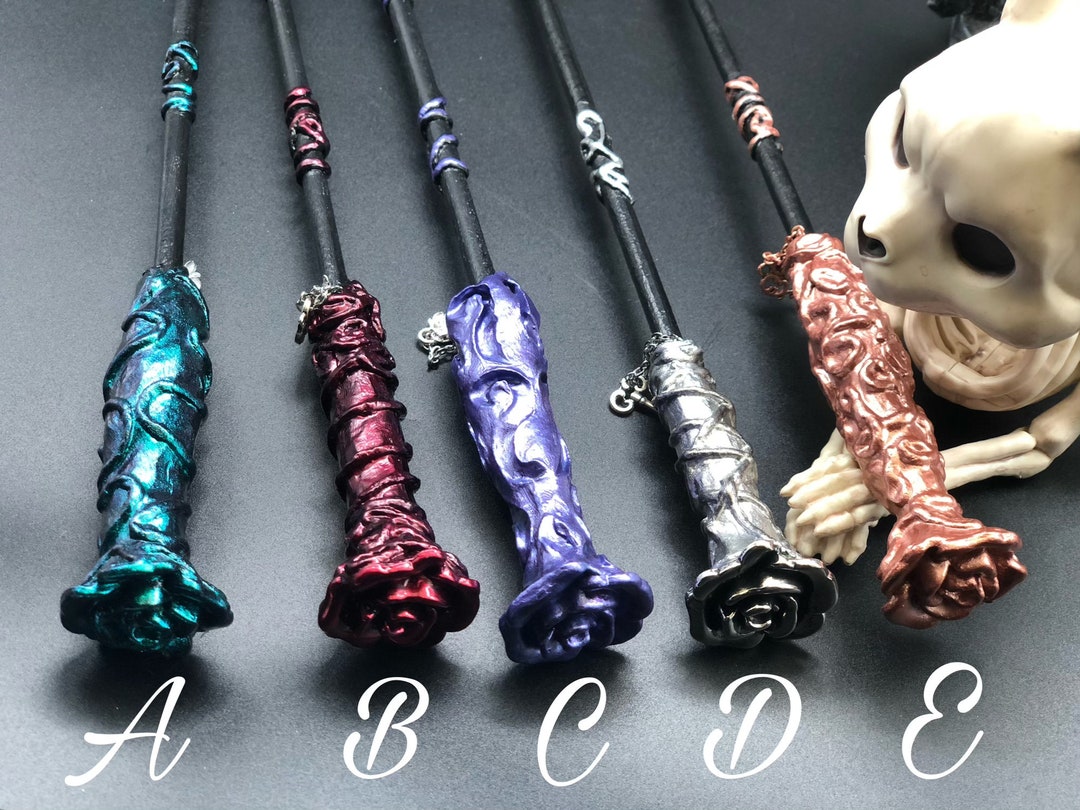 Witch fairy Wands sliver wand-wand witch wand renaissance - Etsy.de