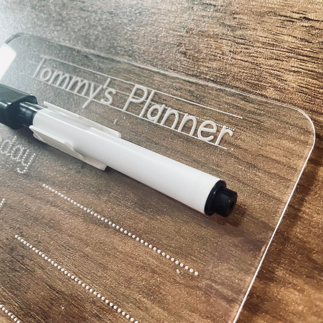 Kids Weekly Planner Kids Activity Planner Childs Planner Wipeable ...