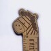 Safari Animal Wooden Bookmark Ruler | Personalised Ruler | Kids ...