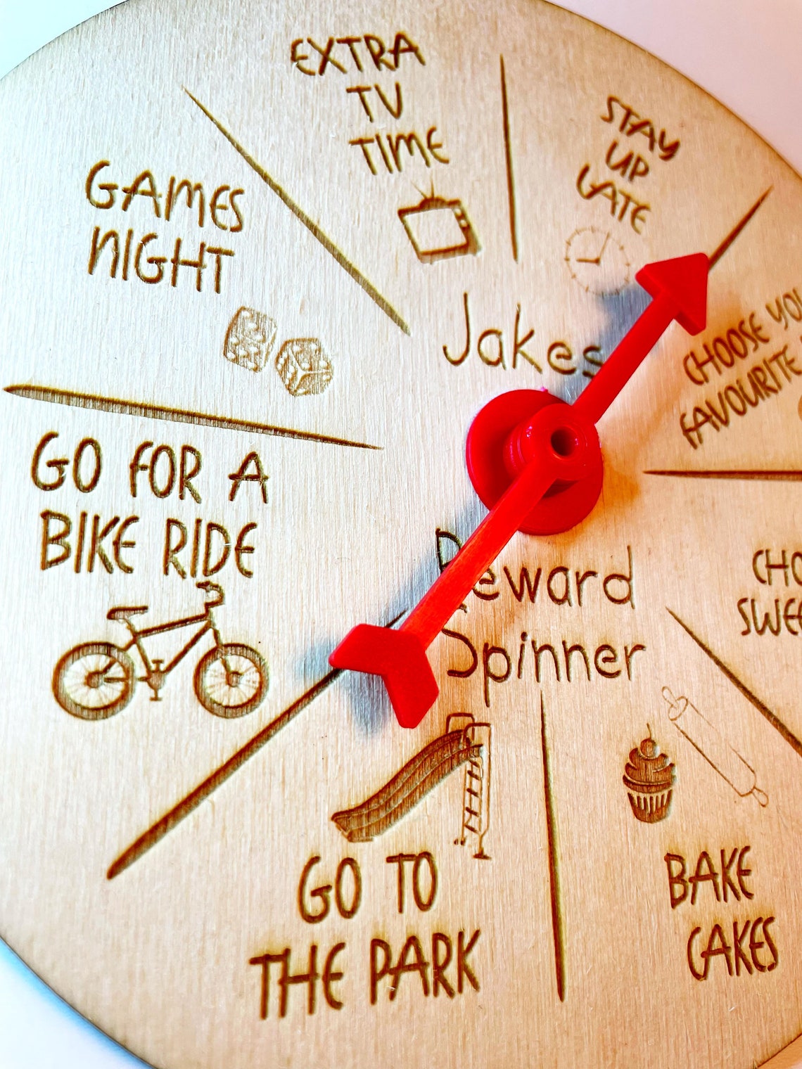 Kids Reward Spinner Reward Activity Decision Maker Kids | Etsy UK