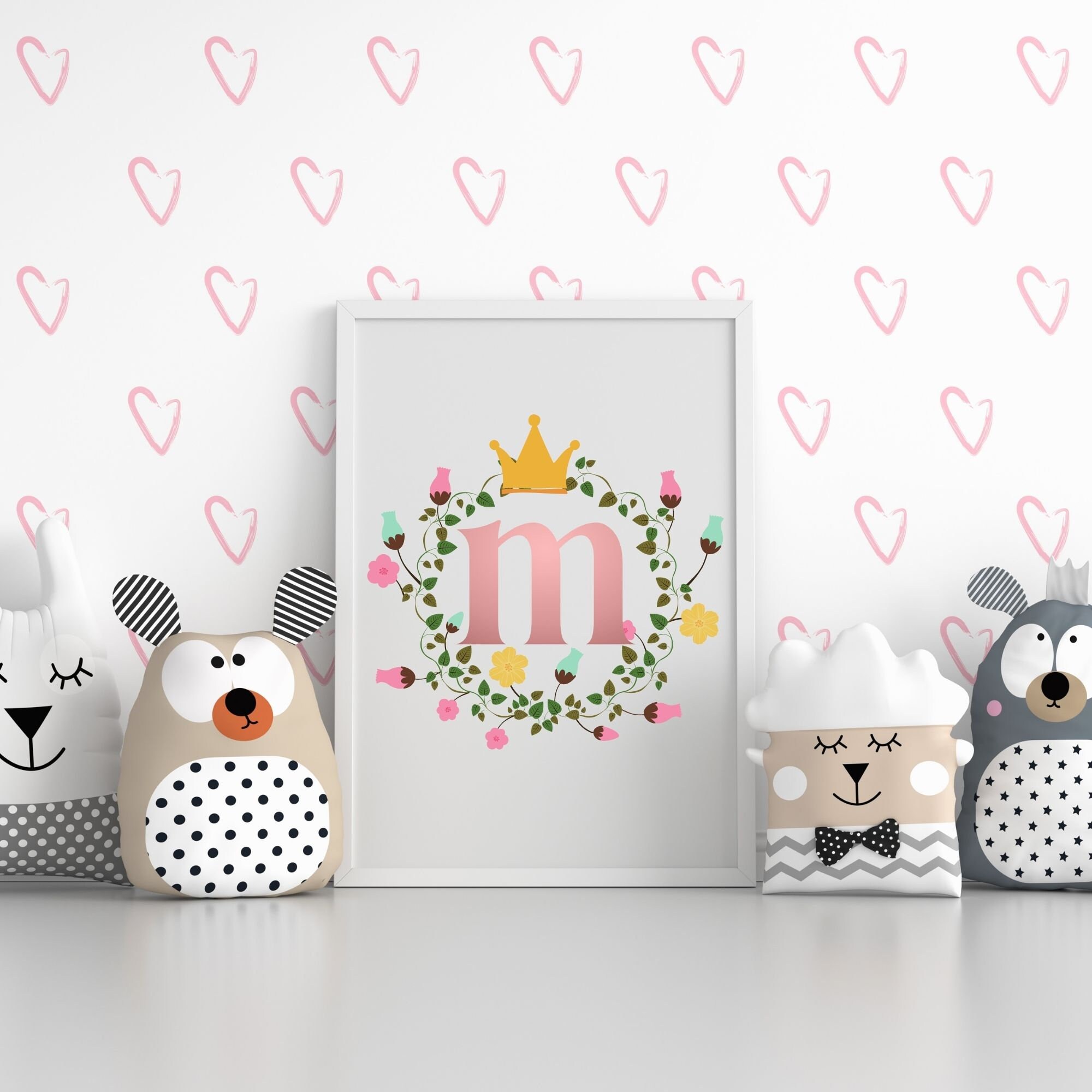 Pink Alphabet Clipart, SVG, PNG Digital Alphabet A-Z Lowercase Letters ...