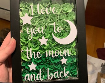 Alice in Wonderland Box Frame. Light Up. Shadow Box Frame. - Etsy