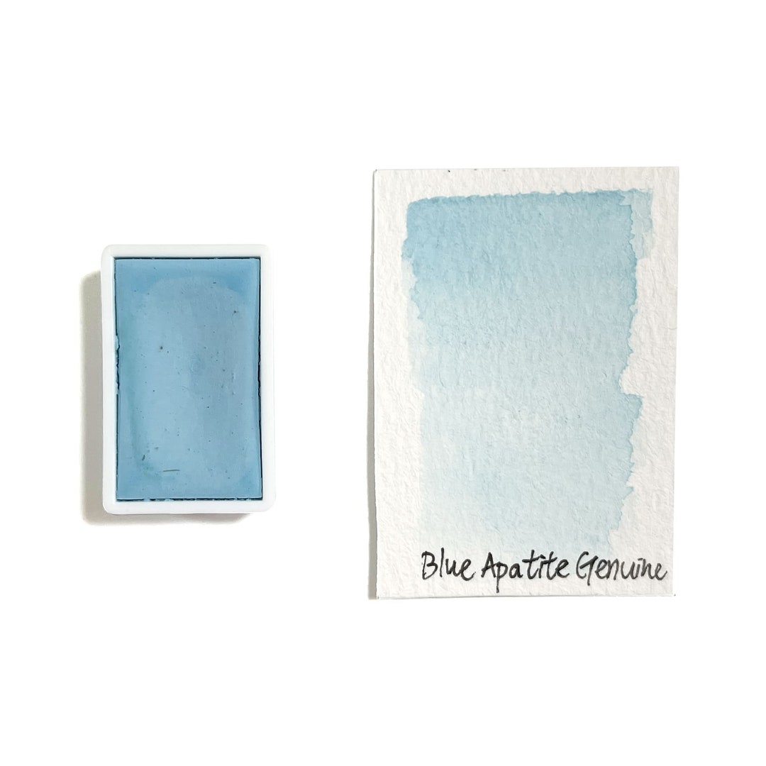 Blue Apatite Genuine - Artist Grade Handmade Honey Based Watercolor ...