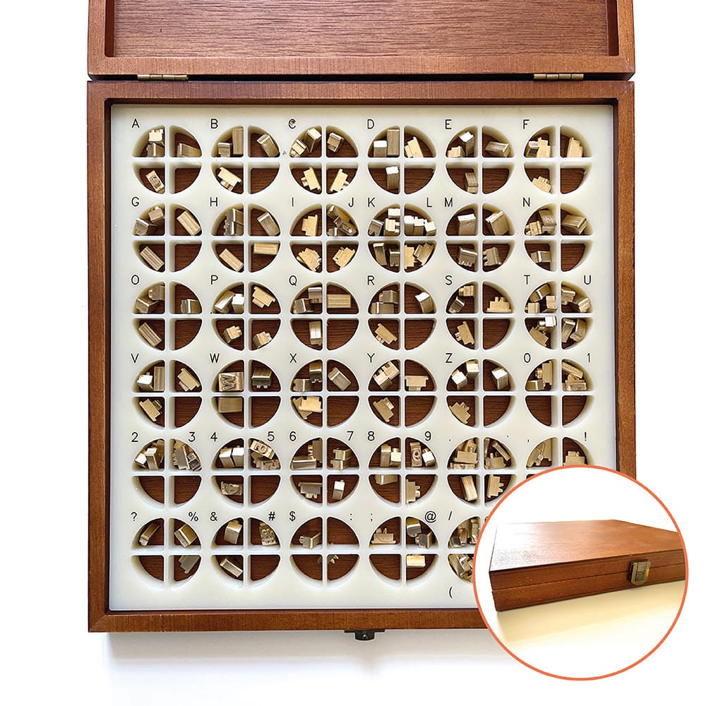 277pcs Customised Alphabet Letter Set Interchangeable A to Z Embossing ...