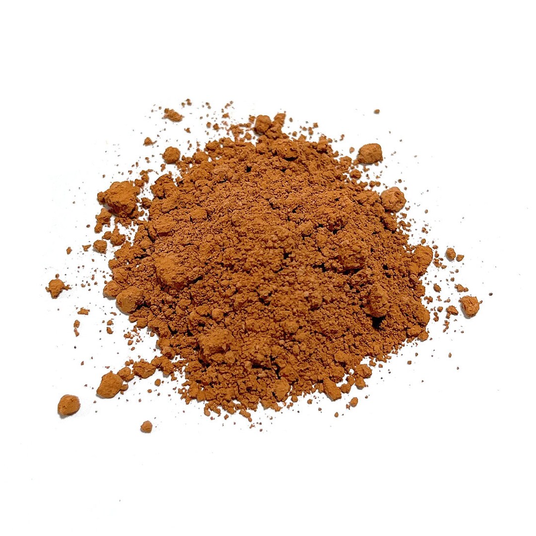 Burnt Red Ochre Natural , Fine Pigment for Creating Handmade Watercolor ...