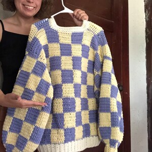 Checkerboard Cardigan