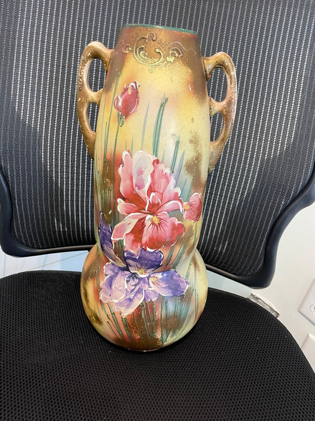 1930s Japanese Morimora Nippo Handpainted Vase - Etsy