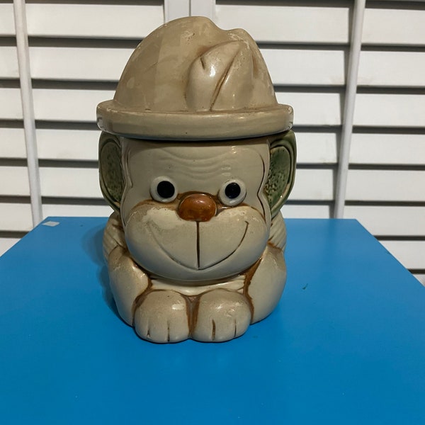 Monkey Cookie Jar - Etsy