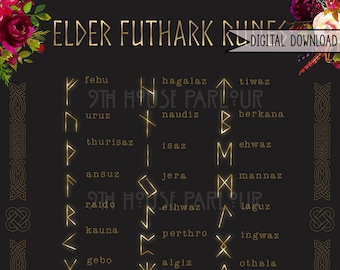 Elder Futhark Rune - Etsy