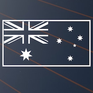 Australian Flag Sticker Car Decal Vinyl Window Southern Cross Aussie ...