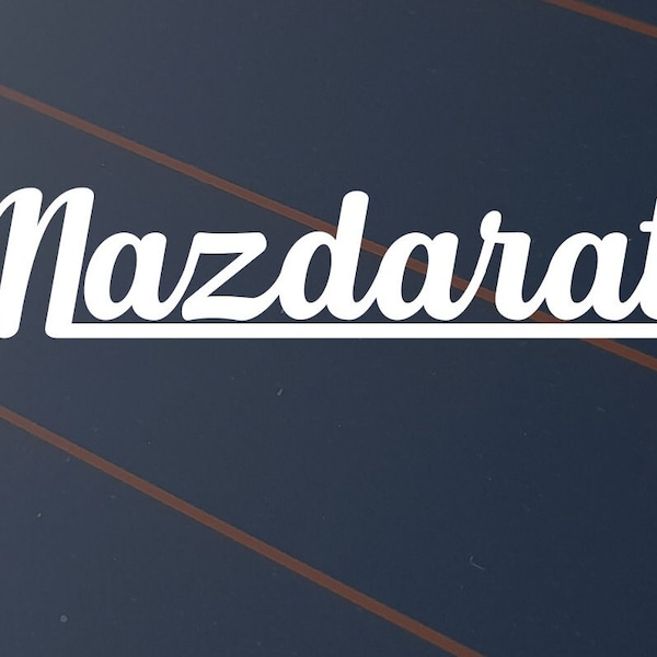 Mazda Car Sticker - Etsy Australia