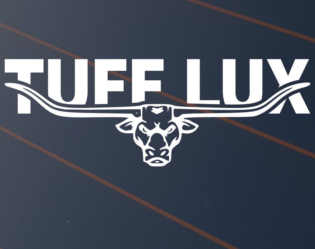 Tuff Lux Longhorn Sticker Car Decal Country Aussie Long Horn Outback ...