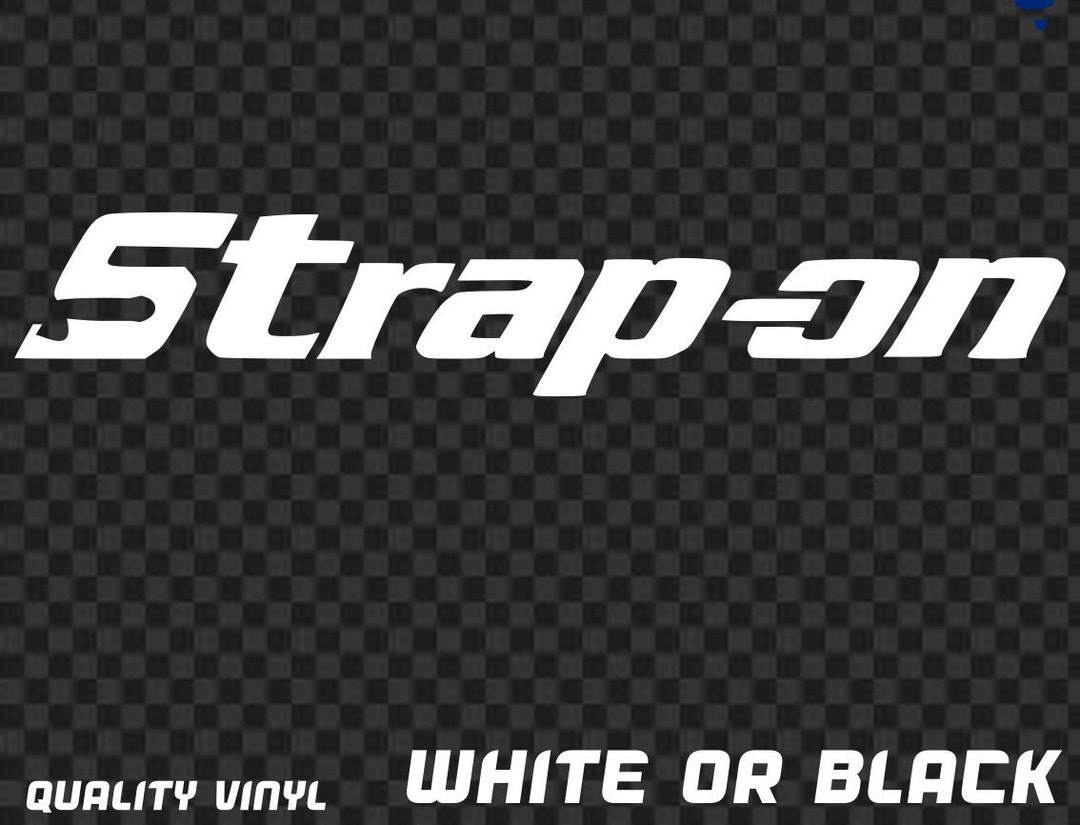 Strap on Sticker Car Decal Vinyl Window Ute Funny 4x4 JDM Drift 4WD ...