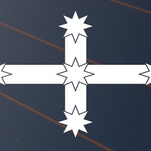 Eureka Stockade Flag Vinyl Decal Sticker Car Window Australia Southern ...