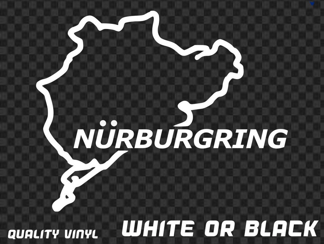 Nurburgring Sticker Car Decal Vinyl Window Road Race Euro Ute 4x4 JDM ...