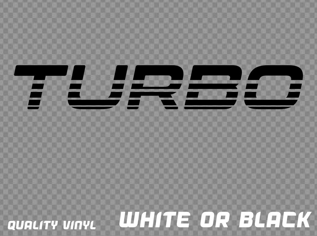Turbo Sticker Car Decal Vinyl Window off Road Outback Country Offroad ...