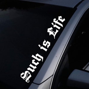 Such is Life Sticker Car Decal Vinyl Window Southern Cross Australia ...