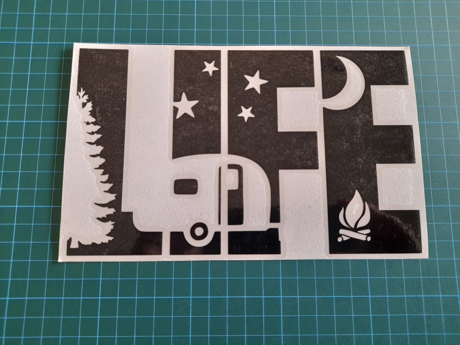 Camping Life Vinyl Decal Sticker Car Caravan Window Tent 4WD | Etsy