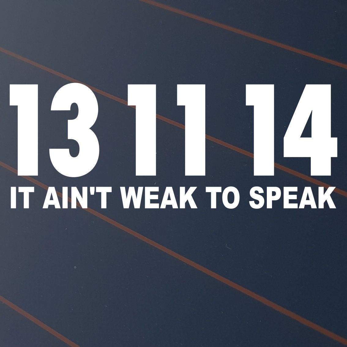 It Aint Weak to Speak Sticker Car Decal Vinyl Lifeline Phone - Etsy ...