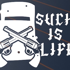 Ned Kelly Such is Life Sticker Car Decal Vinyl Window Australia Aussie ...