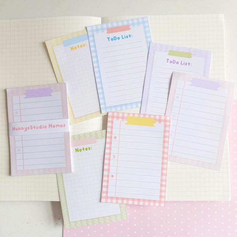 Korean Sticky Note - Etsy