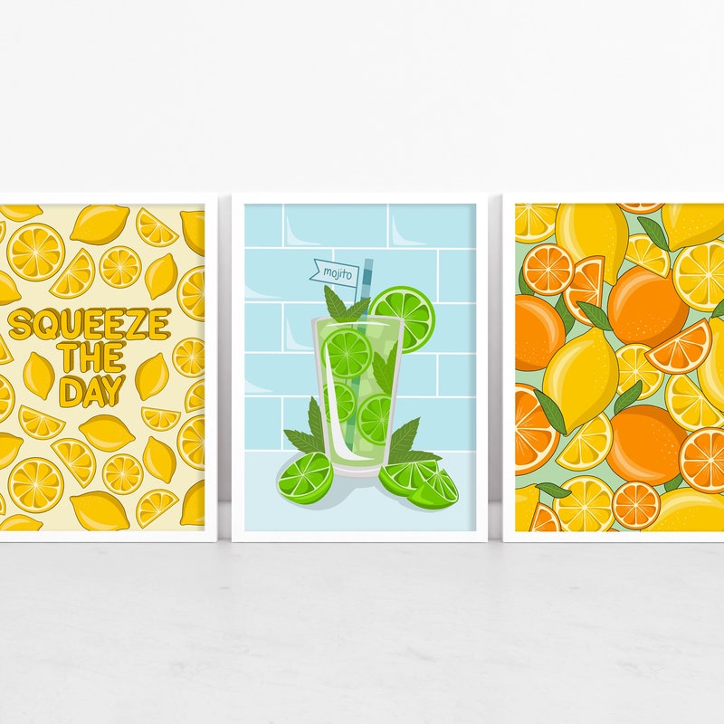 Citrus Print - Etsy