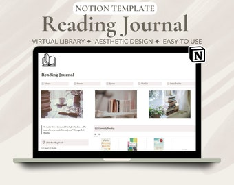 Notion Book Template PLR, Manhwa Notion Template, Notion Dashboard for Book Digital Reading ...