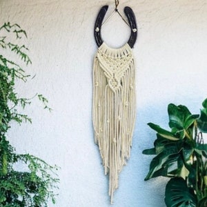 Macrame Horseshoe Digital Download Pattern Tutorial - Etsy